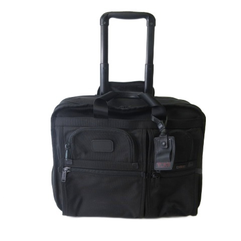 【中古】トゥミ TUMI 26103DH アルファ ALPHA キャリーケース ブリーフケース バッグ セット 2輪 ブラック 黒  メンズ レディース