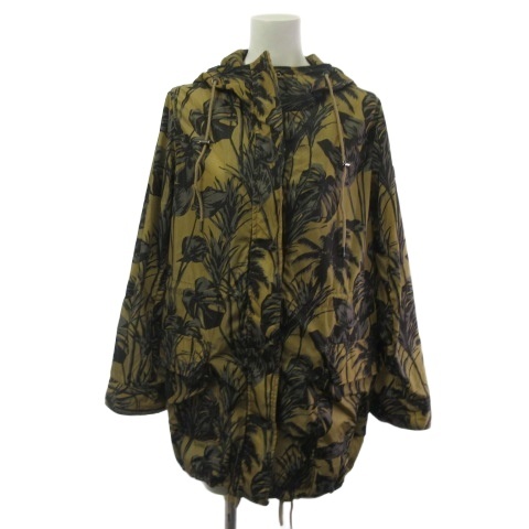 【中古】タトラス TATRAS LTA15S4459 ボタニカル ナイロンジャケット ベージュ グレー 01  レディース