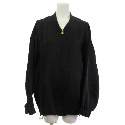 【中古】Curensology カレンソロジー CL407004ER ジャケット ブルゾン ジップアップ 黒 ブラック F メンズ