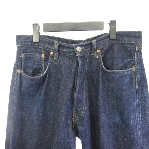 【中古】TCBジーンズ TCB JEANS 50's jeans 13.5oz デニムパンツ ジーンズ ボタンフライ セルビッジ インディゴ 34  メンズ