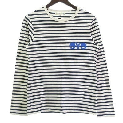 【中古】アイ ジュンヤワタナベマン コムデギャルソン eye JUNYA WATANABE MAN 20SS ボーダー カットソー ホワイト S