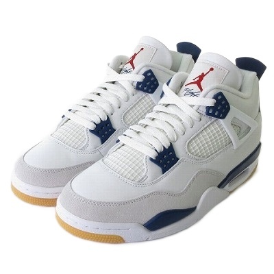 【中古】未使用品 ナイキ NIKE 新品同様 DR5415-100 エアジョーダン4 レトロ SP サミットホワイト 26.5cm