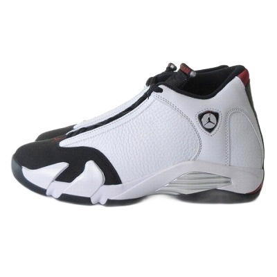 【中古】未使用品 ナイキ NIKE 新品同様 487471-160 エアジョーダン14 AIR JORDAN 14 RETRO ブラックトゥ 26.5cm