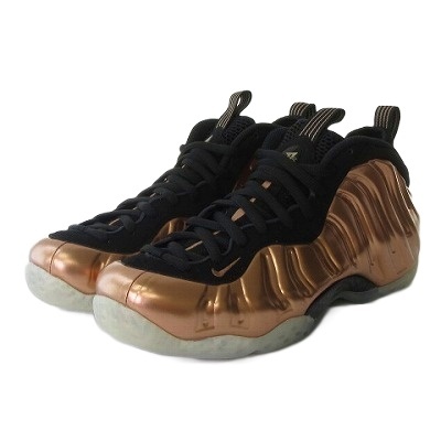 【中古】未使用品 ナイキ NIKE FZ9902-001 エアフォームポジットワン AIR FOAMPOSITE ONE メタリックカッパー 26.5cm