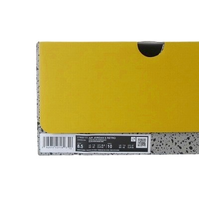【中古】未使用品 ナイキ NIKE 新品同様 CT8529-170 エアジョーダン6 レトロ AIR JORDAN 6 RETRO イエロー 26.5cm