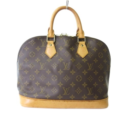 【中古】ルイヴィトン LOUIS VUITTON M51130 モノグラム アルマPM ハンドバッグ ブラウン ☆AA★ レディース