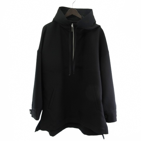 【中古】ウジョー Ujoh  PULLOVER HOODIE U773-Y03-901 プルオーバー ジャケット 黒 ブラック 3 メンズ