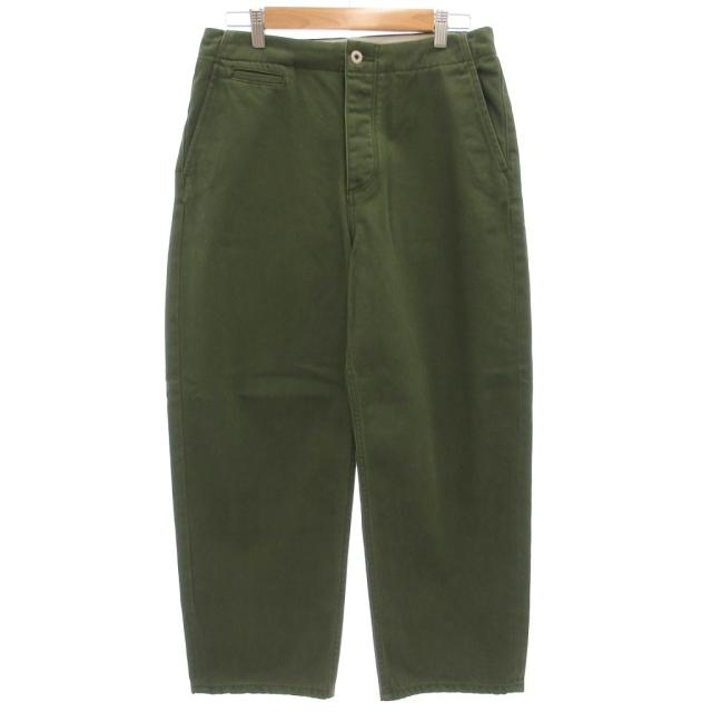 【中古】未使用品 ギャルリーヴィー トゥモローランド タグ付き シーアイランドカラーデニム コクーンパンツ 36