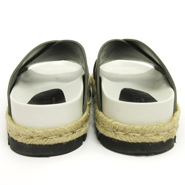 中古】マルニ MARNI フスベット サンダル エスパドリーユ クロス