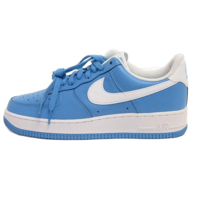 【中古】未使用品 ナイキ  Air Force 1 Low 07 University Blue スニーカー シューズ ローカット 青 ブルー 27.0?p 靴