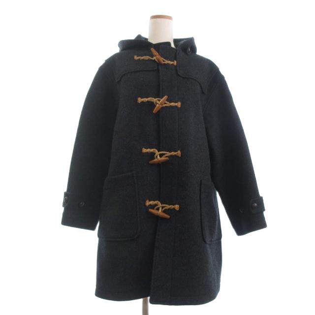 【中古】ポロ バイ ラルフローレン ダッフルコート 長袖 トグルボタン ウール CC-RL-KA-0003 ダークグレー M