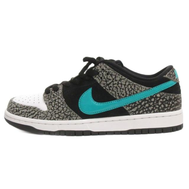 【中古】未使用品 ナイキ Dunk Low Elephant Safari スニーカー シューズ ローカット BQ6817-009 グレー 27.0?p 靴