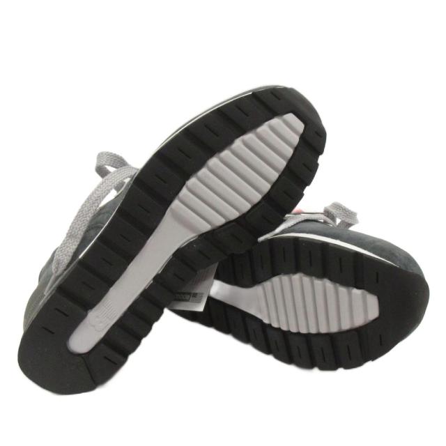 【中古】未使用品 ニューバランス タグ付き USA製 スニーカー ローカット ピンバッチ付き スエード グレー 26.0cm