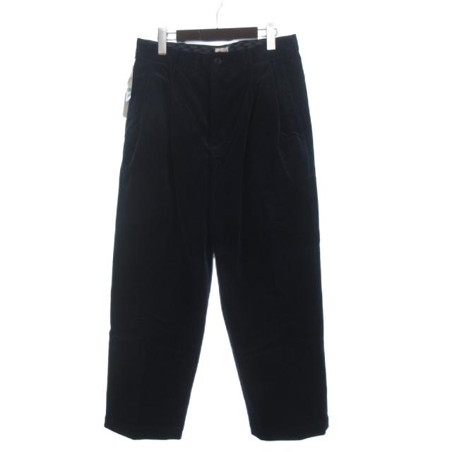 【中古】未使用品 ビームス JAPAN タグ付き コーデュロイパンツ ロング ジップフライ 濃紺 ダークネイビー M メンズ
