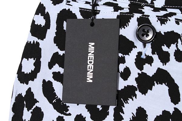 【中古】1 未使用品 2024SS マインデニム Lips Leopard Print Easy Shorts イージーショーツ LBL /■In2 メンズ 中古】1 未使用品 2024SS マインデニム Lips Leopard Print Easy