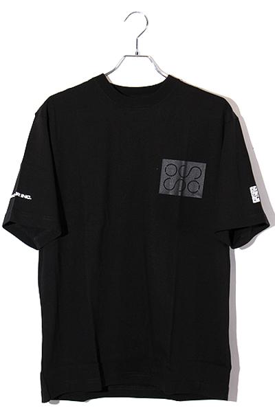 【中古】40 未使用品 24SS オバナ スイミングクラブ アンカーインク T-SHIRT ロゴ 半袖Tシャツ 黒 /■In2 メンズ