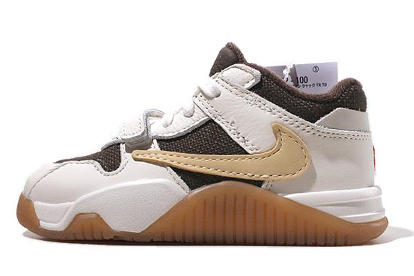 【中古】15cm 未使用品 トラヴィス・スコット ナイキ ジョーダン ジャンプマンジャック US9c FJ2852-100 /●  メンズ