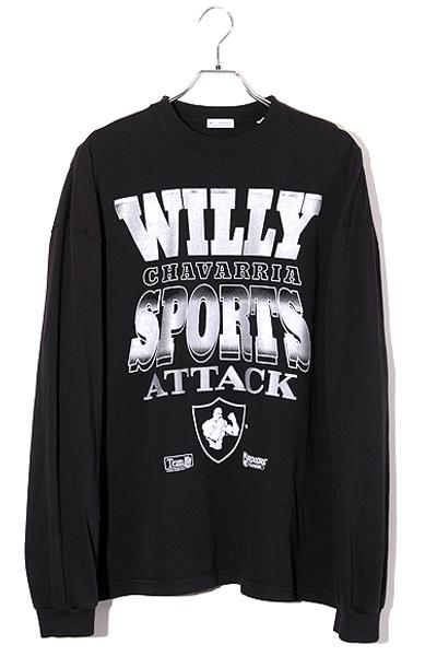 【中古】23SS WILLY CHAVARRIA ウィリーチャバリア BUFFALO TEE SPORTS ATTACK バッファローTシャツ /● メンズ