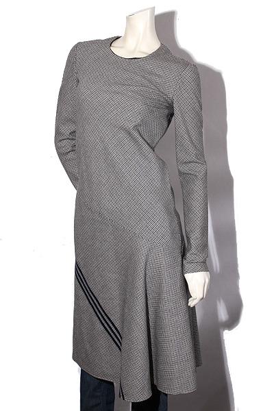 【中古】19SS Maison Margiela 1 メゾンマルジェラ グレンチェック ワンピース 36 GRAY グレー S51CU0068 イタリア製