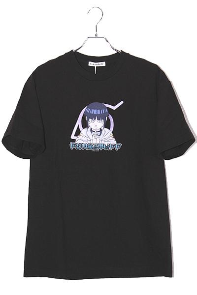 【中古】L 未使用品 2025SS F-LAGSTUF-F × NARUTO フラグスタフ HINATA S/S TEE ヒナタ プリント 半袖Tシャツ