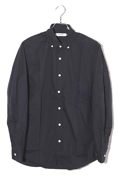 【中古】1 未使用品 2025SS nonnative ノンネイティブ DWELLER B.D. L/S SHIRT COTTON TYPEWRITER