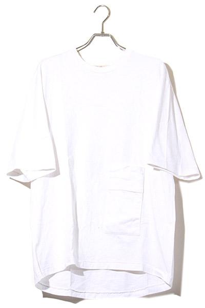 【中古】2023SS POLYPLOID ポリプロイド  OVERSIZE T SHIRT オーバーサイズ Tシャツ カットソー 3 WHITE