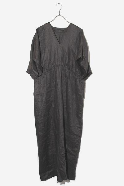 【中古】2024SS AP STUDIO エーピーストゥディオ LINEN SHIRRING OP リネンシャーリングワンピース 24-040-586-2060