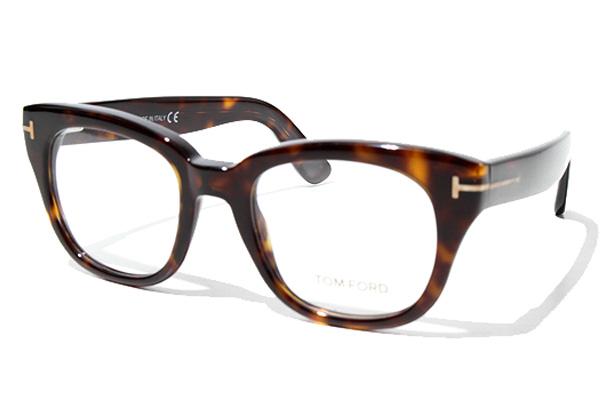 【中古】TOM FORD トムフォード レギュラーフィット ウェリントン型 眼鏡 サングラス 49□20 140 シャイニーブラック