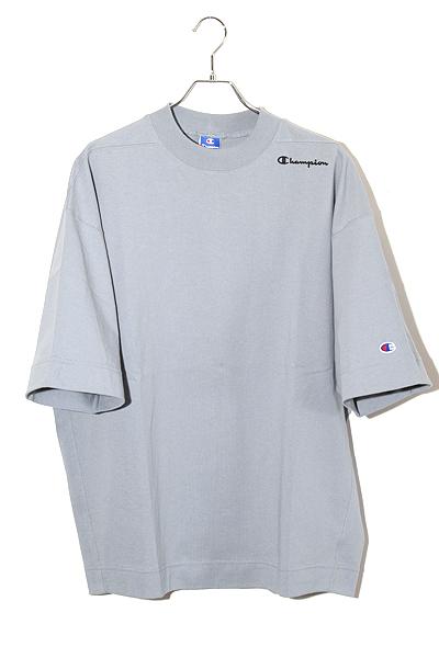 【中古】M 未使用品 N.HOOLYWOOD × Champion  クルーネック Tシャツ カットソー L BLUE ブルー C8-B360 /■In2