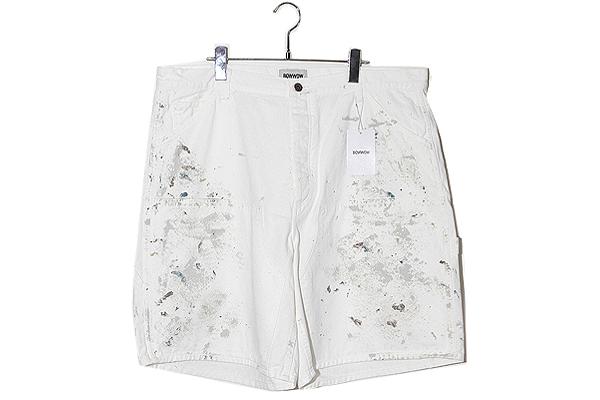 【中古】未使用品 XL BOW WOW PAINTER'S  SPLATTER SHORTS ペインター スプリッター ショーツ 短パン