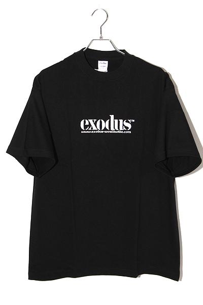 【中古】L 未使用品 exodus worldwide Tee BLACK ブラック 25SS-TEE-01 /■In2 メンズ