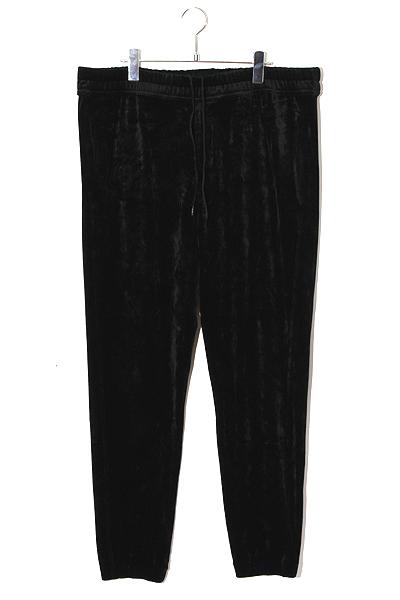 【中古】SAINT LAURENT PARIS サンローラン パリ ベルベット ベロアパンツ スウェットパンツ XXL 709135