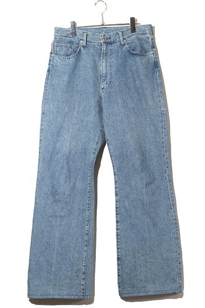 【中古】2025AW RAINMAKER DENIM SEMI FLARED TROUSERS デニム セミ フレアパンツ 4