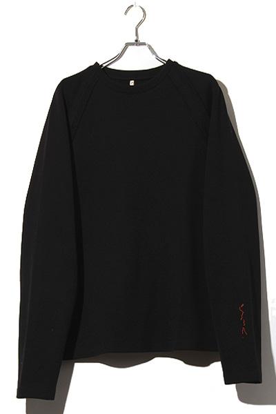 【中古】OAMC オーエーエムシー ボンディング素材 切り替え スウェットトレーナー M BLACK ブラック /● メンズ