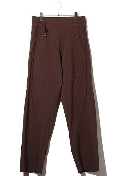 【中古】2024AW JIAN YE ジェンイェ HNMN PANTS スウェットパンツ M BROWN ブラウン JI-24AW-PT04 /● メンズ