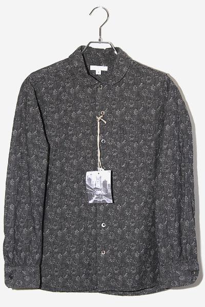 【中古】Engineered Garments エンジニアードガーメンツ rounded collar shirt jacquard ラウンドカラー シャツ  1