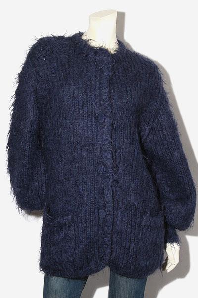 中古】CLANE クラネ SHAGGY OVER CARDIGAN シャギー オーバー