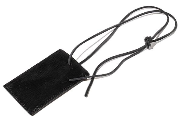 【中古】2025FW 未使用品 Rick Owens リックオウエンス LHL 09 ID TAG IDタグ カードホルダー BLACK ブラック