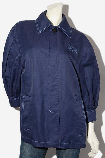 【中古】MARNI マルニ リネン コットン ブレンド ライト ショートコート ジャケット 36  JKMA0258X0 UTN903 /◆☆