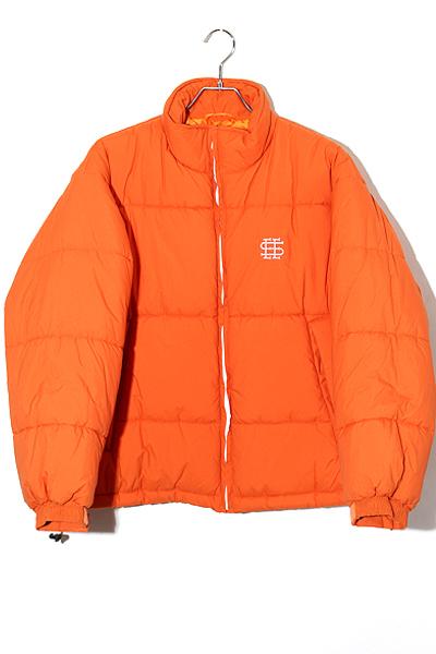 【中古】2024AW SEE SEE シーシー PUFF JACKET 中綿 ナイロン パフジャケット ブルゾン M ORANGE オレンジ /● メンズ