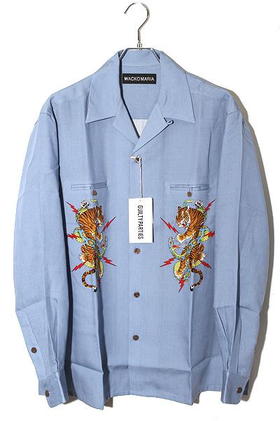 【中古】未使用品 2025AW WACKO MARIA ワコマリア TIM LEHI / HAWAIIAN SHIRT L/S L 25FW-WMS-HI05