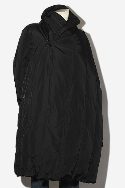 【中古】MAXMARA マックスマーラ ショールカラー リバーシブル ダウンコート 42 BLACK ブラック /◆☆ レディース