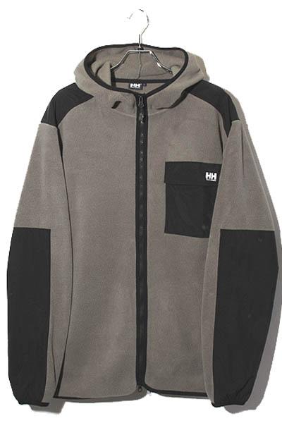 【中古】HELLY HANSEN ヘリーハンセン POLARTEC ポーラテック フリースジャケット L khaki カーキ HO52001 /●