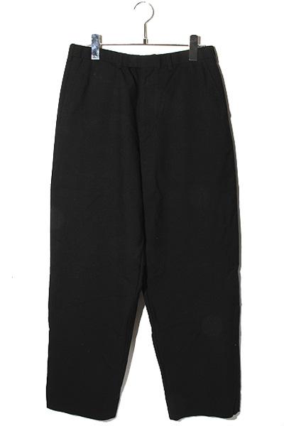 【中古】25SS LAD MUSICIAN ラッドミュージシャン WIDE TAPERED SLACKS  44 BLACK ブラック 2125-557 /● メンズ
