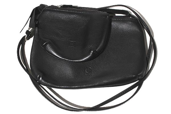 【中古】hobo ホーボー ペアケース カウレザー ウィズ ストラップ BLACK ブラック VHB-W3806019 /●