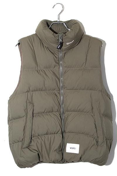 【中古】WTAPS ダブルタップス BIVOUAC VEST / POLY. TAFFETA. LIMONTA 2 OLIVE DRAB オリーブドラブ 212BRDT-JKM04