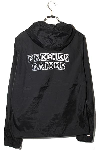 【中古】ami alexandre mattiussi  ナイロン テクニカルツイル ジップアップ ジャケット S BLACK ブラック /◆