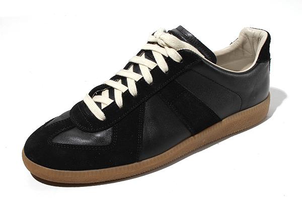 【中古】26cm Maison Margiela 22 メゾンマルジェラ REPLICA レプリカ スエード カーフ ジャーマントレーナー 41