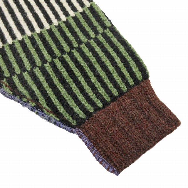 中古】未使用品 23AW フィルザビル FILL THE BILL ZIP KNIT BLOUSON