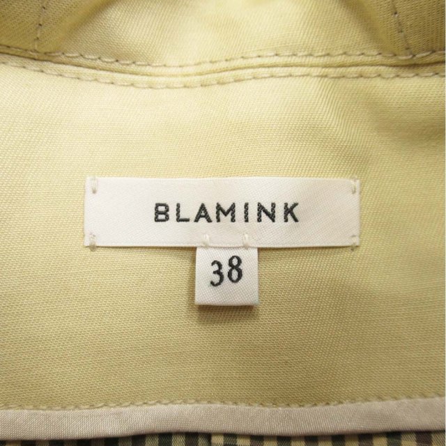 中古】美品 ブラミンク BLAMINK パッチポケット コットン フーデッド